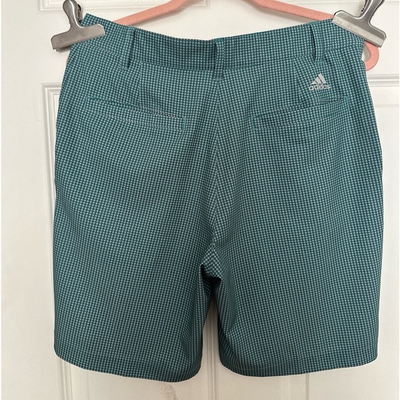 adidas | Shorts | Adidas Climalite Mens Bluegreen Plaid Active Golf ...